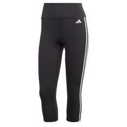 adidas Performance Sporthose 'Essentials' Damen Gr&ouml;&szlig;e L schwarz / wei&szlig;