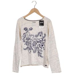 Pepe Jeans Damen Sweatshirt, cremeweiß