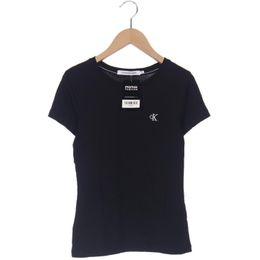 Calvin Klein Jeans Damen T-Shirt, schwarz
