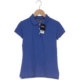 Tommy Hilfiger Damen Poloshirt, blau, Gr. 36