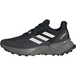 Adidas Trailrunningschuhe "Terrex Soulst", atmungsaktiv, stabilisierend, für Damen, schwarz, 39 1/3