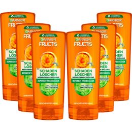 Garnier Haarspülung Garnier Fructis Schadenlöscher Spülung, Set, 6-tlg., weiß