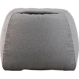 freistil Rolf Benz Pouf freistil 173, in Bezugsart Samtvelours,passend zur Serie 173, grau