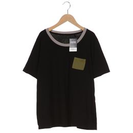 Ulla Popken Damen T-Shirt, schwarz