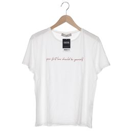 DONNA by HALLHUBER Damen T-Shirt, cremeweiß