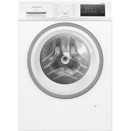 Siemens Waschmaschine WM 14N127, 8 kg, 1400 U/Min., weiß