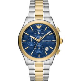 Emporio Armani Herren Chronograph "AR11579", bicolor