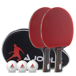 Joola Set Duo Pro mit 2 Tischtennisschlägern, 3 Tischtennisbällen und einer Tasche