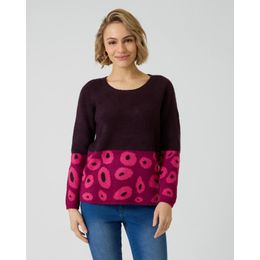 Helena Vera Pullover mit Jacquardmuster