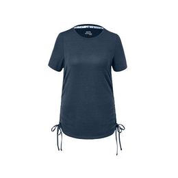 Tchibo Sportshirt mit Raffung - Blau - Gr.: M