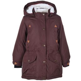 Mikk-line - Winter-Parka TWILL G in puce brown, Gr.104