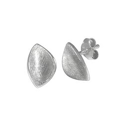 F Ohrstecker 925/- Sterling Silber 1,1cm Eismatt