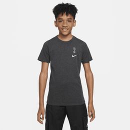 Nike Tottenham Hotspur Fußball-T-Shirt für ältere Kinder - Schwarz