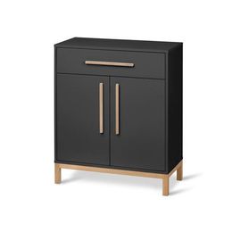 Tchibo Bad-Sideboard »Eklund« - Anthrazit - Holz