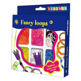 Playbox Bastel-Set FANCY LOOPS 300-teilig in bunt