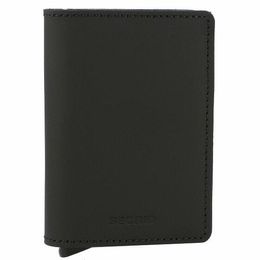 Secrid Slimwallet Matte Kreditkartenetui Geldbörse RFID Leder 6,5 cm black