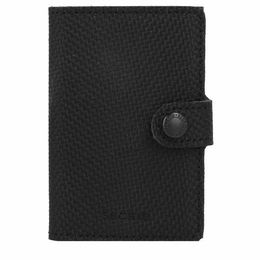 Secrid Miniwallet Kreditkartenetui RFID Leder 6 cm carbon black