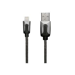 XtremeMac HQ Premium Lightning-Kabel 2m Black Smartphone-Kabel