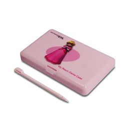 PDP - Performance Designed Products Princess Peach Game Hard-Case Tasche Pink Gaming-Controller (Etui für 6x Nintendo Karten Spiele