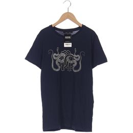 Roberto Cavalli Herren T-Shirt, marineblau