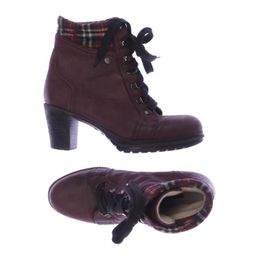 Marc Shoes Damen Stiefelette, bordeaux