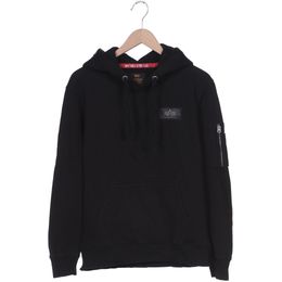 Alpha Industries Herren Kapuzenpullover, schwarz