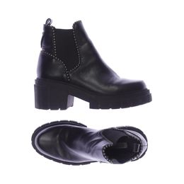 Guess Damen Stiefelette, schwarz