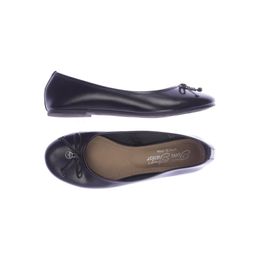 Tom Tailor Damen Ballerinas, schwarz