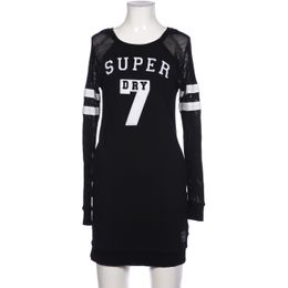 Superdry Damen Kleid, schwarz