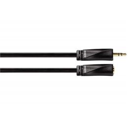 Hama HQ 3,5mm Klinken-Verlängerung Stereo 2m Audio-Kabel