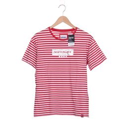 Superdry Damen T-Shirt, rot, Gr. 38