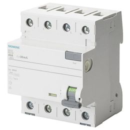 Siemens Sicherheitsrelais Siemens 5SV36426 5SV3642-6 FI-Schutzschalter A 4polig 25 A 0.3 A 40