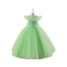 Daisred Partykleid Prinzessin Kleid Mädchen Blumenmädchenkleider Kinder Kleider