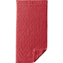 Ross unisex Handtuch Set rot, Gr&ouml;&szlig;e 17x24 cm, 4 - Waschlappen