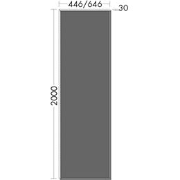 Burgbad Alurahment&uuml;r rc40 System PG2 2000x446x20 rc40 System PG2, SFZE044RRC401 SFZE044RRC401