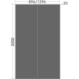 Burgbad Alurahment&uuml;r rc40 System PG2 2000x896x20 rc40 System PG2, SFZG089LRC401 SFZG089LRC401