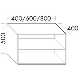 Burgbad Regal rc40 System PG2 500x600x400 Eiche Dark Chocolate, USIJ060F4118 USIJ060F4118