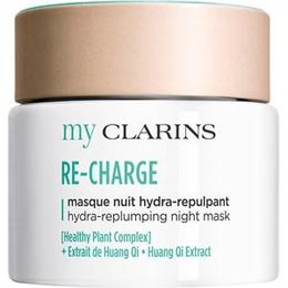 Clarins GESICHTSPFLEGE my Clarins RE-CHARGE hydra-replumping night mask - all skin types