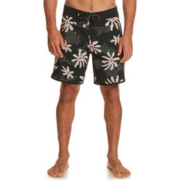 Quiksilver Boardshorts »Surfsilk Scallop 18"« schwarz 32M 32M Material: 4-Way-Stretch-Mischgewebe aus...