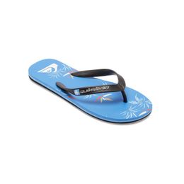 Quiksilver Sandale »Molokai Art Gregg Kaplan« Black/Blue/Black 12(45) 12(45) Gurt: Flexibles 3-Punkt-Gurtband aus...