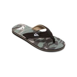 Quiksilver Sandale »Molokai Layback« Black/Green/Black 11 (44) 11 (44) Material: Canvasobermaterial aus Baumwolle