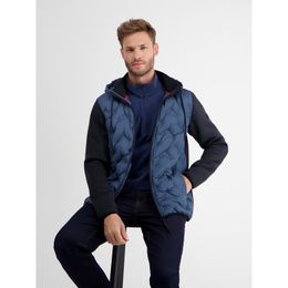 Lerros Sweatjacke &raquo;Sweatjacke mit Nylonfront&laquo; CLASSIC NAVY L L Sweatjacke Nylonfront