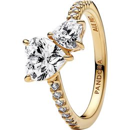 Pandora Damen Ring, 925er Silber, gold