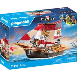 Playmobil® Pirates - Piratenschiff 71418, MEHRFARBIG