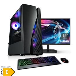 Weinhaus Markus Kiebel PC Set Gaming mit 23.8 Zoll TFT Viper V AMD Ryzen 5 5600G, 32GB DDR4, AMD Vega Grafik, 1TB SSD, WLAN, Windows 11