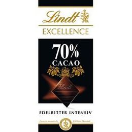 Lindt EXCELLENCE 70% CACAO Schokolade 100,0 g