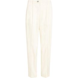 Tommy Hilfiger Chinohose RELAXED STRAIGHT CHINO PANT mit Logostickerei, beige