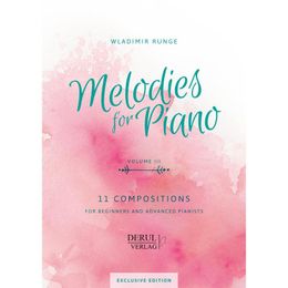 MELODIES for PIANO, VOLUME III, 11 COMPOSITIONS, Geheftet
