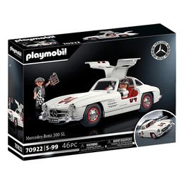 Playmobil 70922 Mercedes-Benz 300 SL Spielset, Weiß/Rot