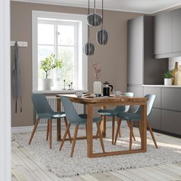 IKEA MÖRBYLÅNGA / GRÖNSTA Tisch und 4 Stühle